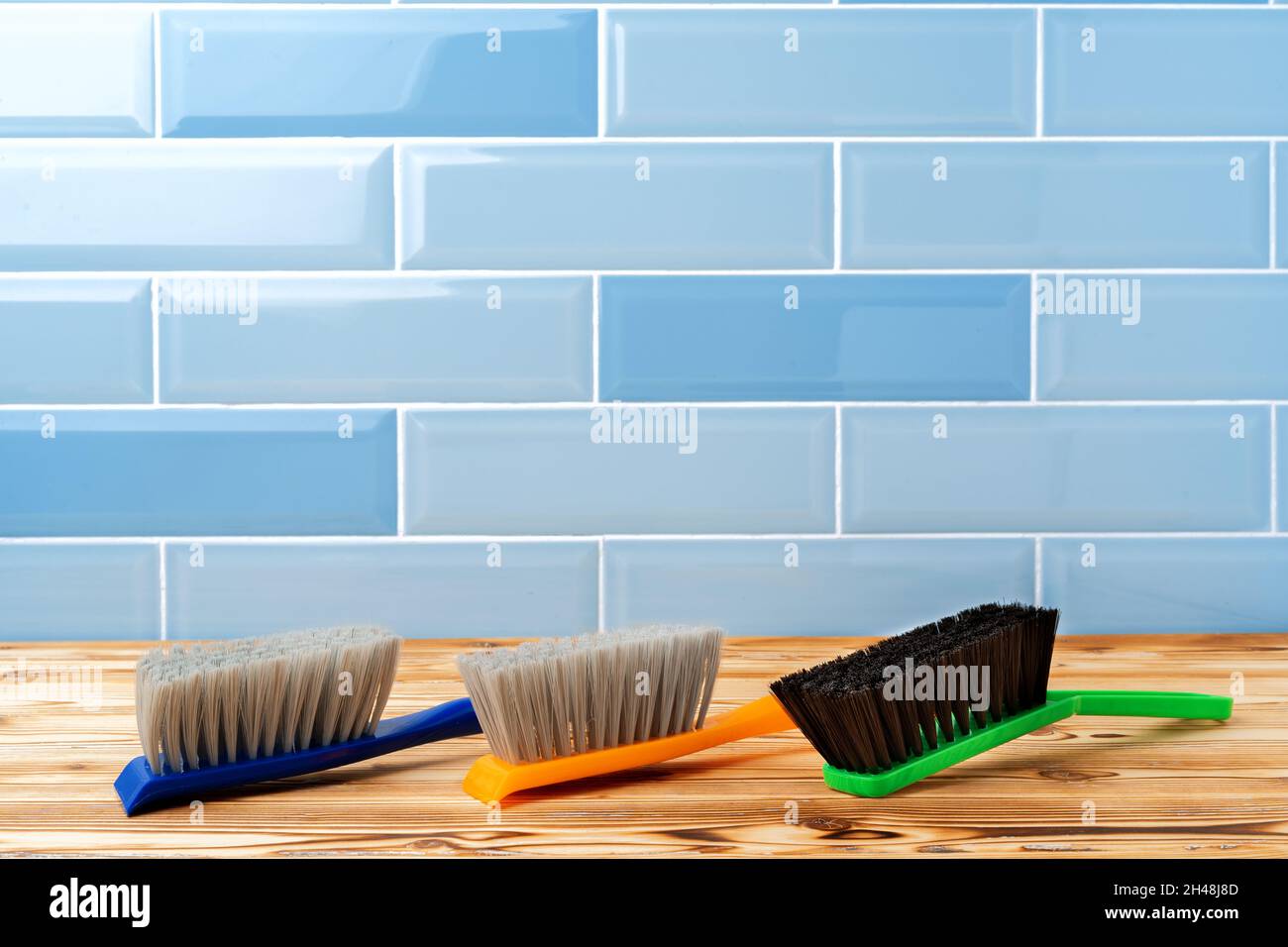 Dusting brush with wooden handle hi-res stock photography and images ...