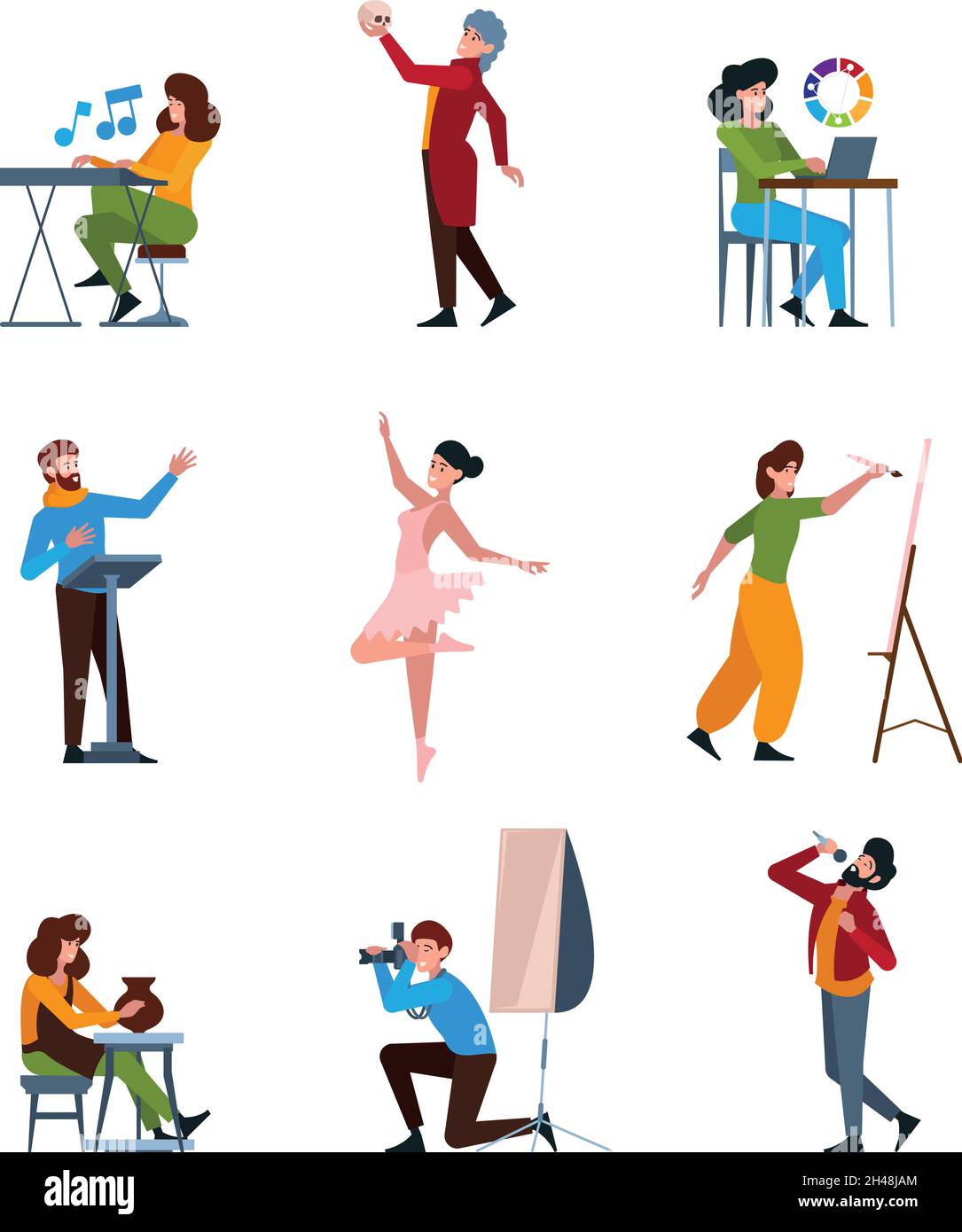 Creative Person Clip Art