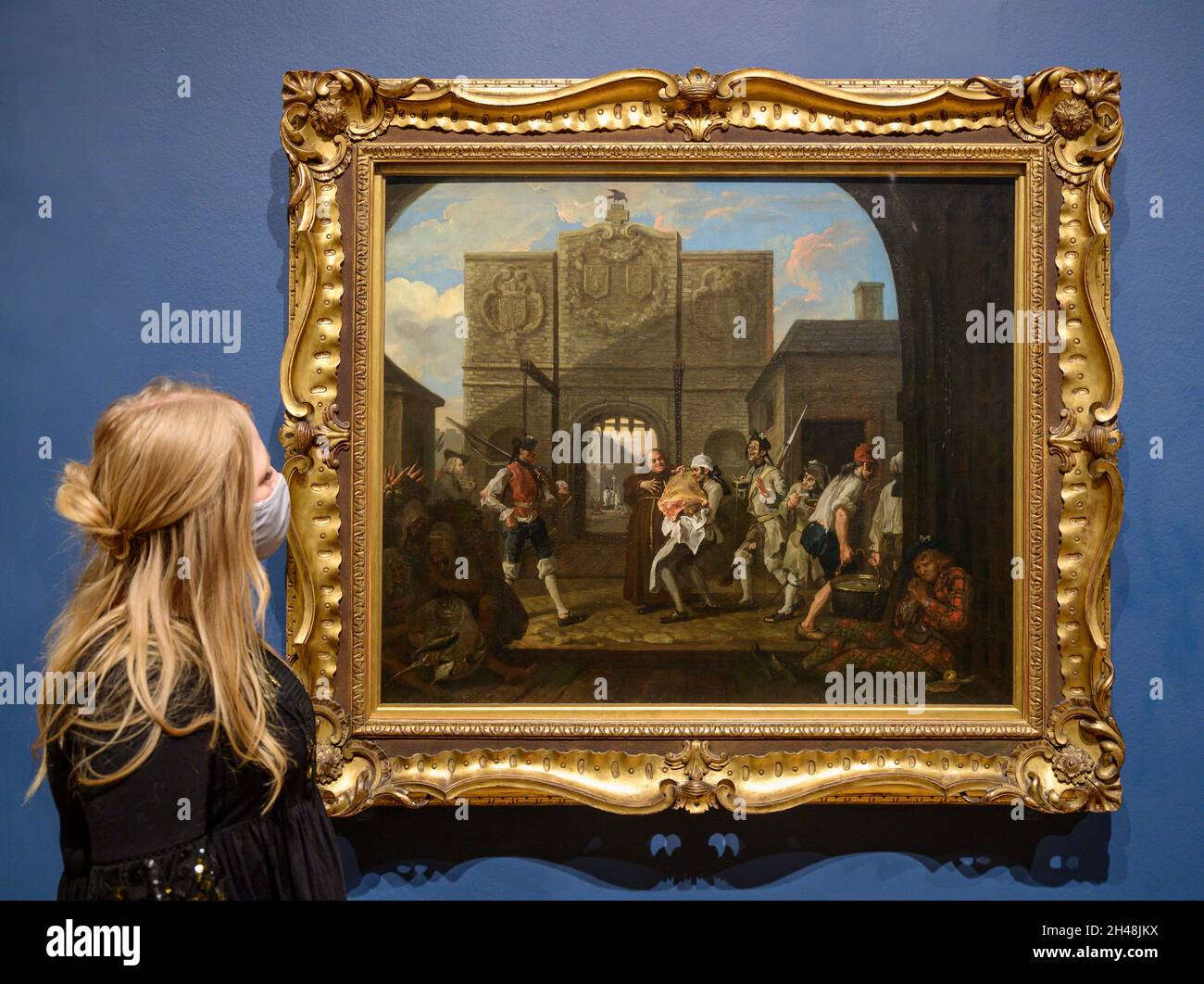 Tate Britain, London, UK. 1 November 2021. Hogarth & Europe (3 Nov 21 ...