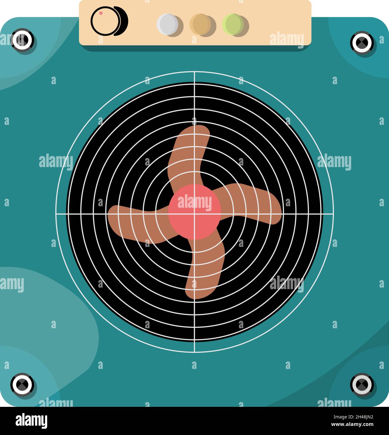 Ac fan Stock Vector Images - Alamy