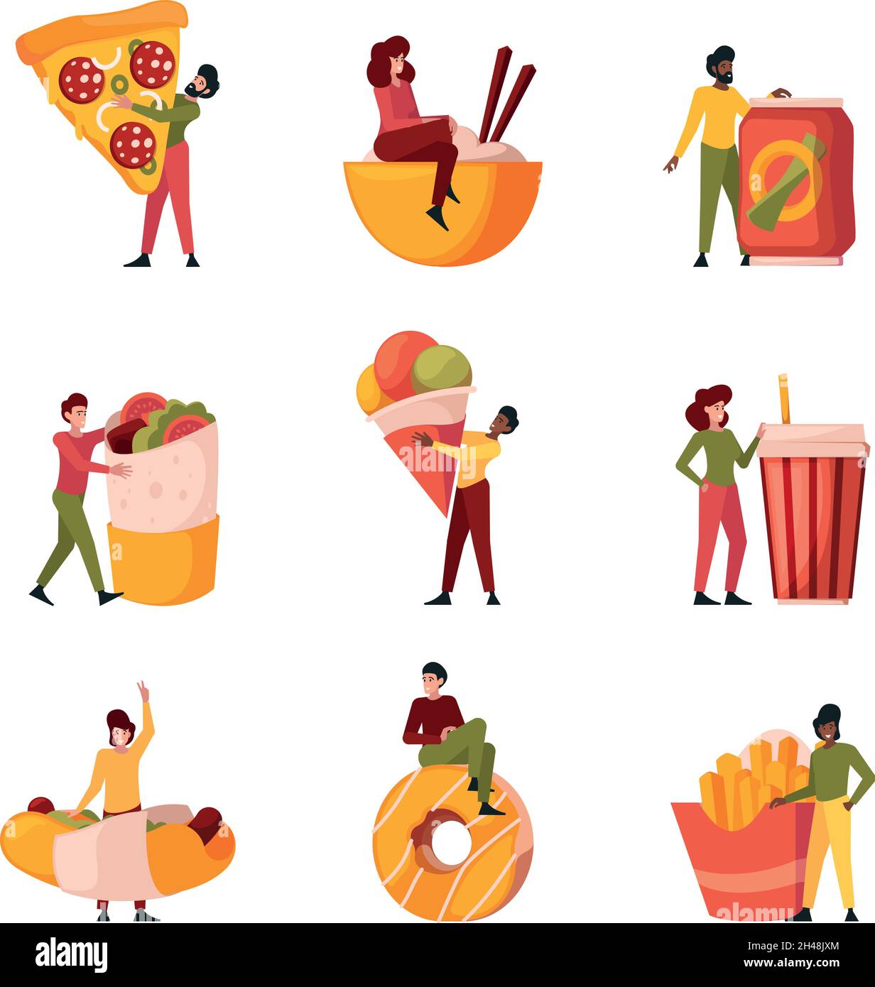 Man eating huge burger hi-res stock photography and images - Alamy