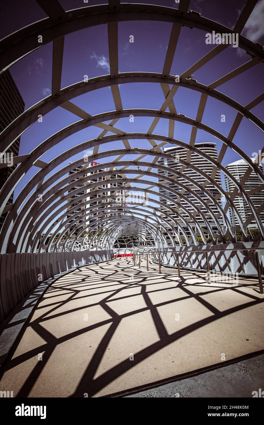 Webb Bridge in Melbourne Australia Stock Photo - Alamy