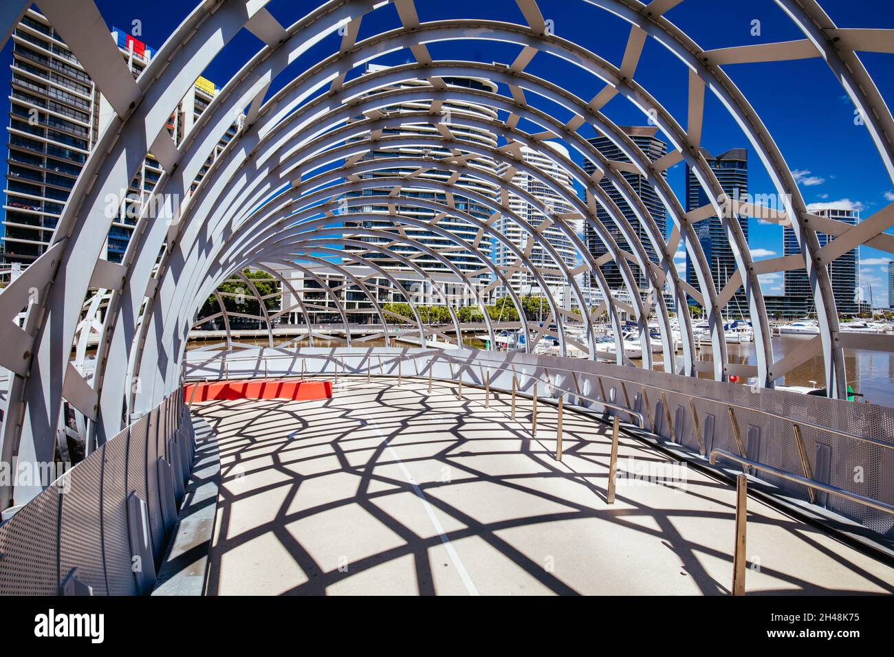 Webb Bridge in Melbourne Australia Stock Photo - Alamy