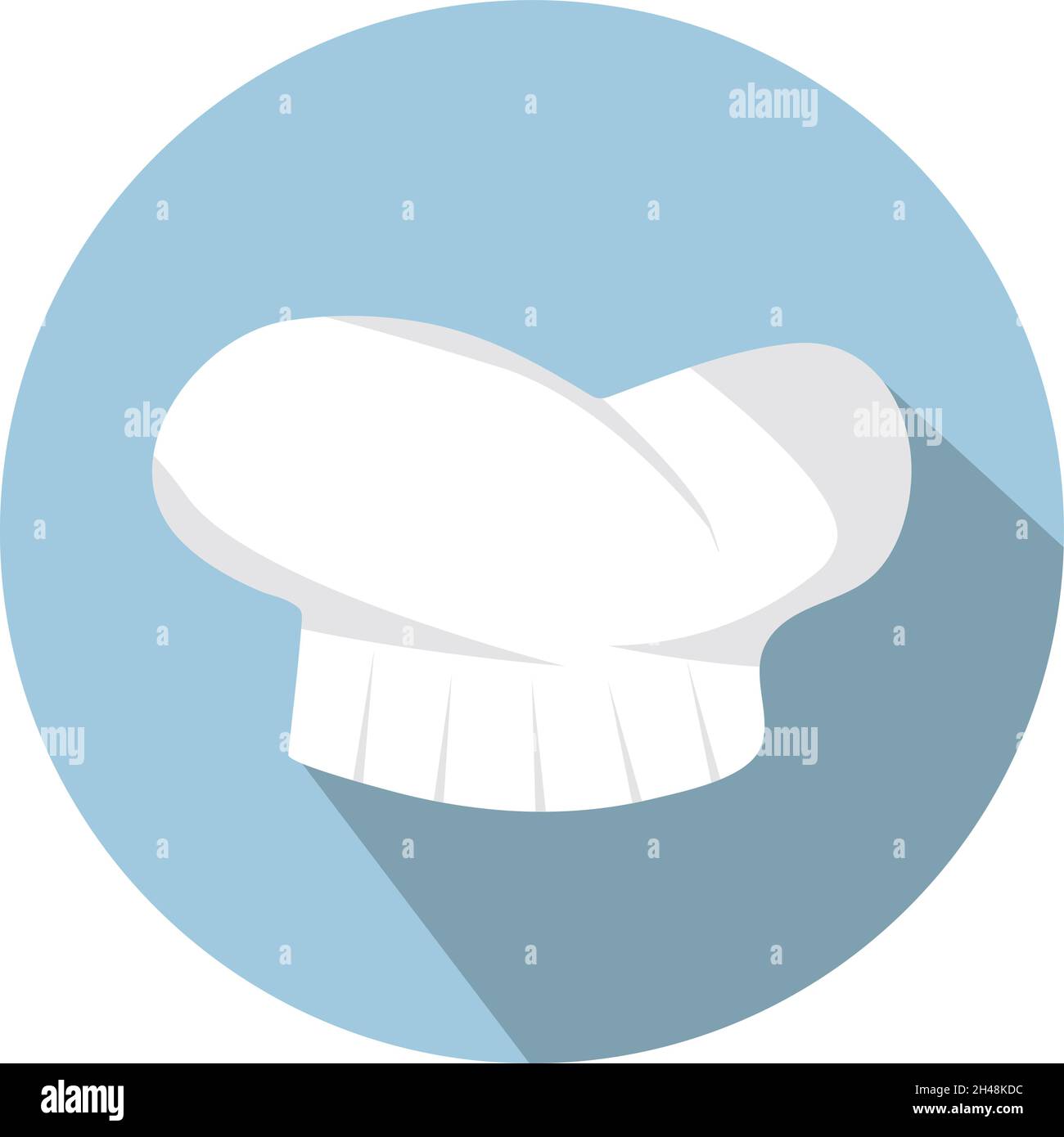 Chef cap, illustration, vector on a white background Stock Vector Image ...