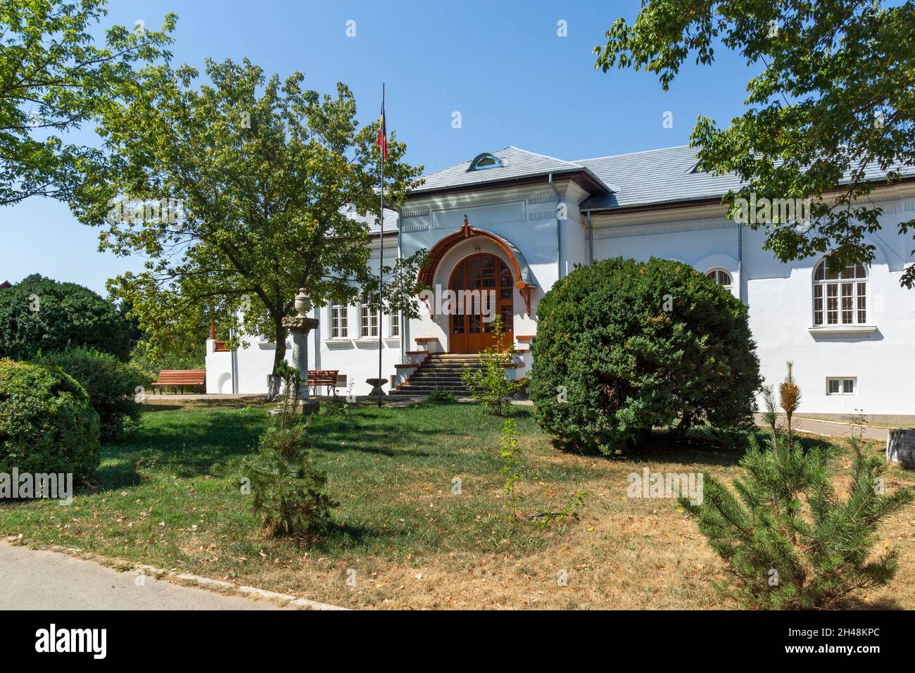 BUCHAREST, ROMANIA - AUGUST 16, 2021: Orthodox Cernica Monastery near ...