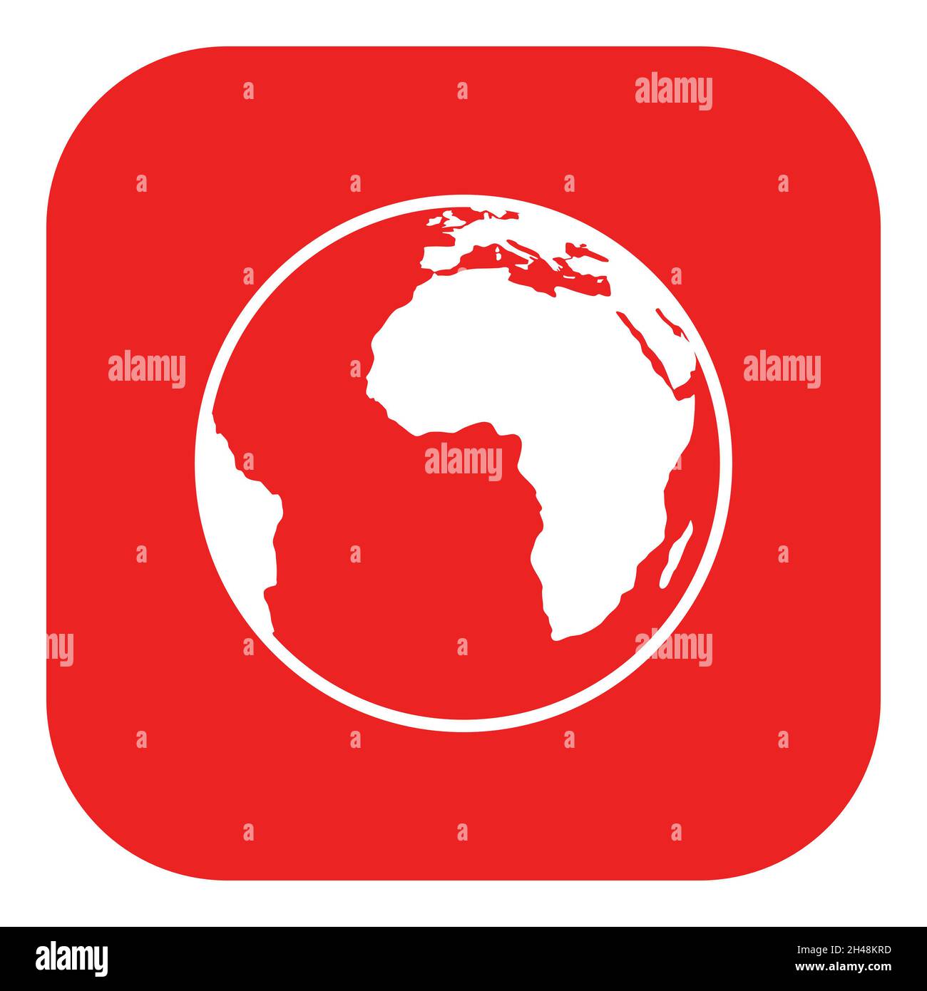 Globe and app icon Stock Photo - Alamy