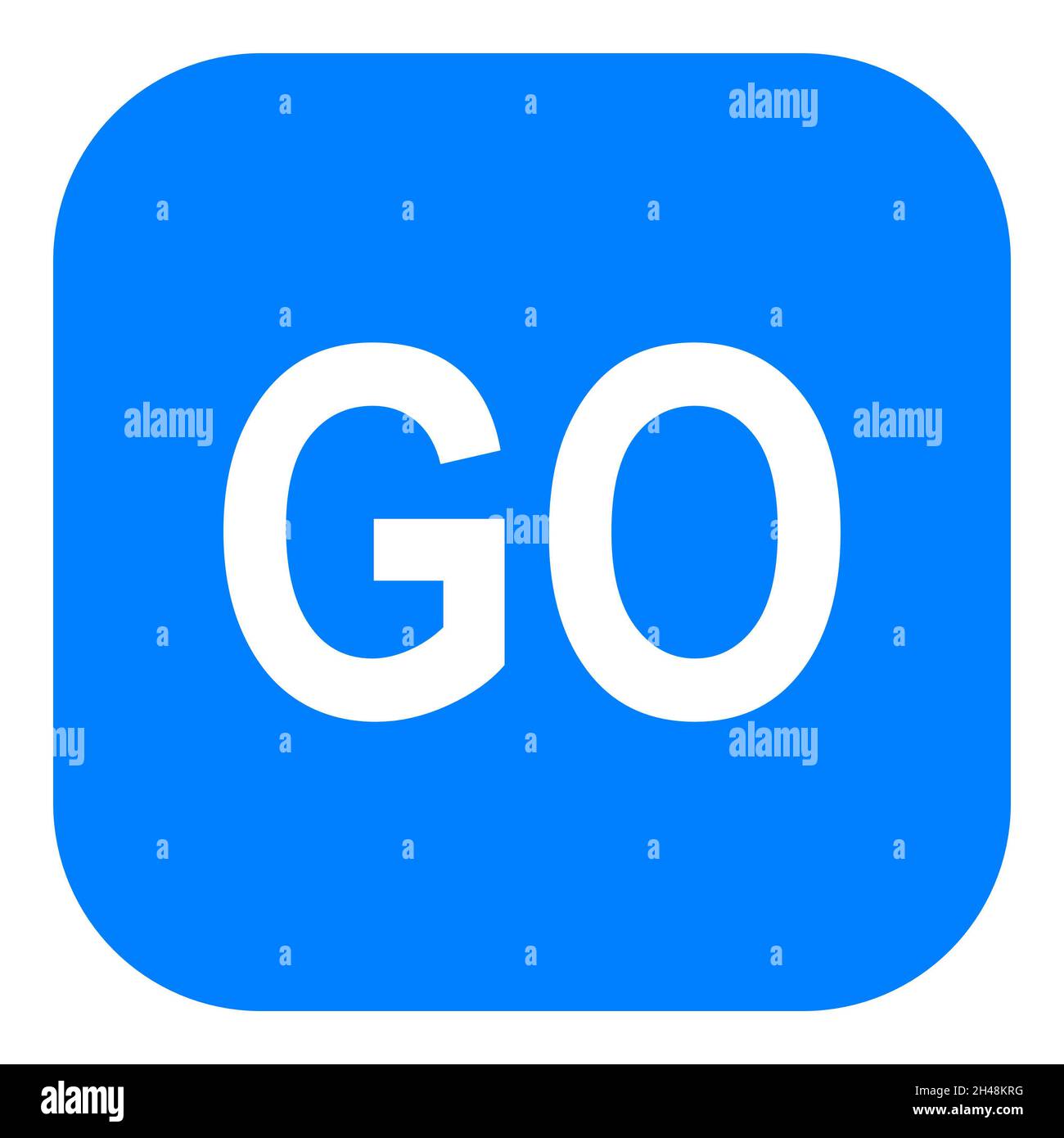 Go and app icon Stock Photo - Alamy