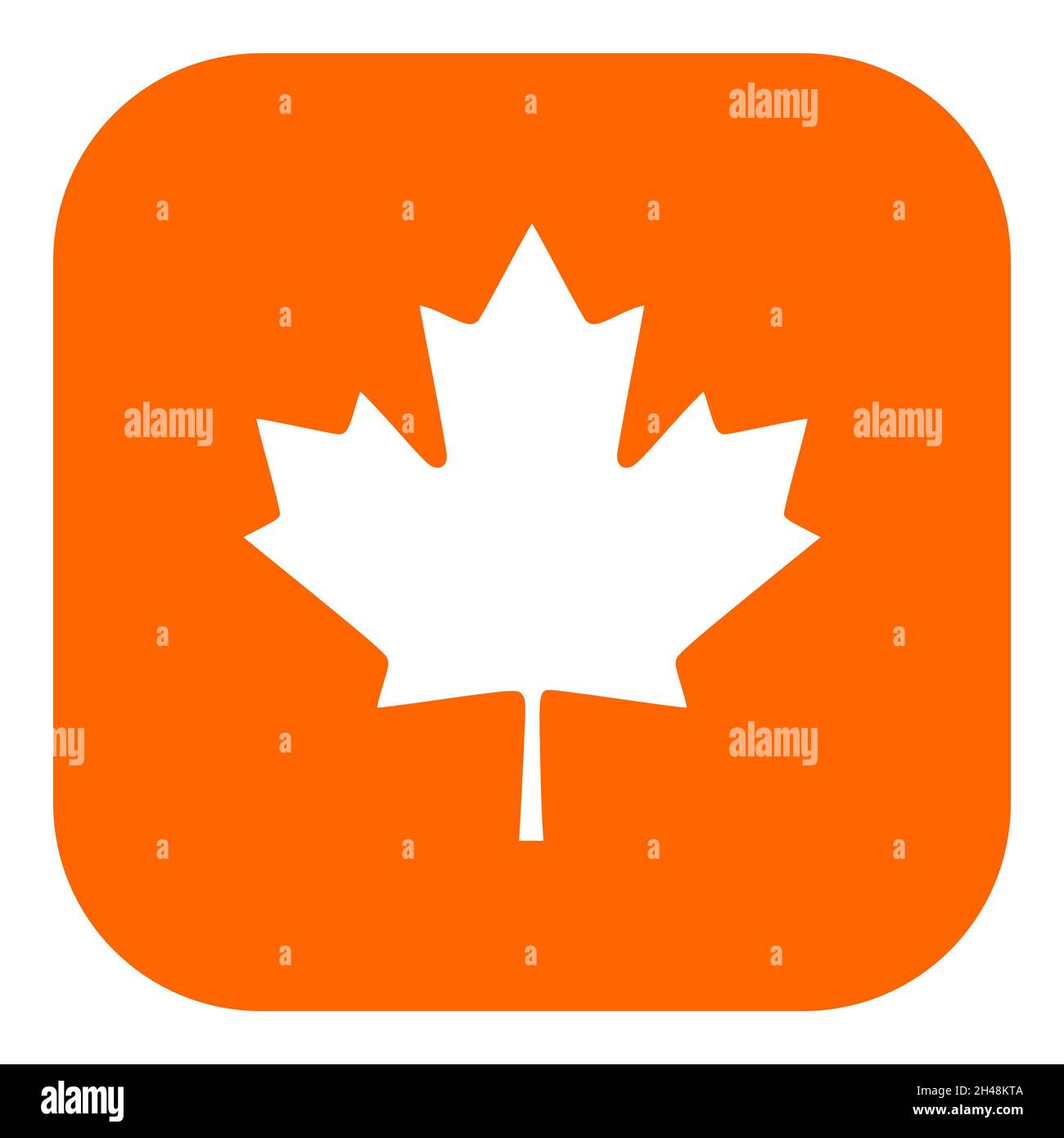 Leaf icon symbol leaves hi-res stock photography and images - Alamy