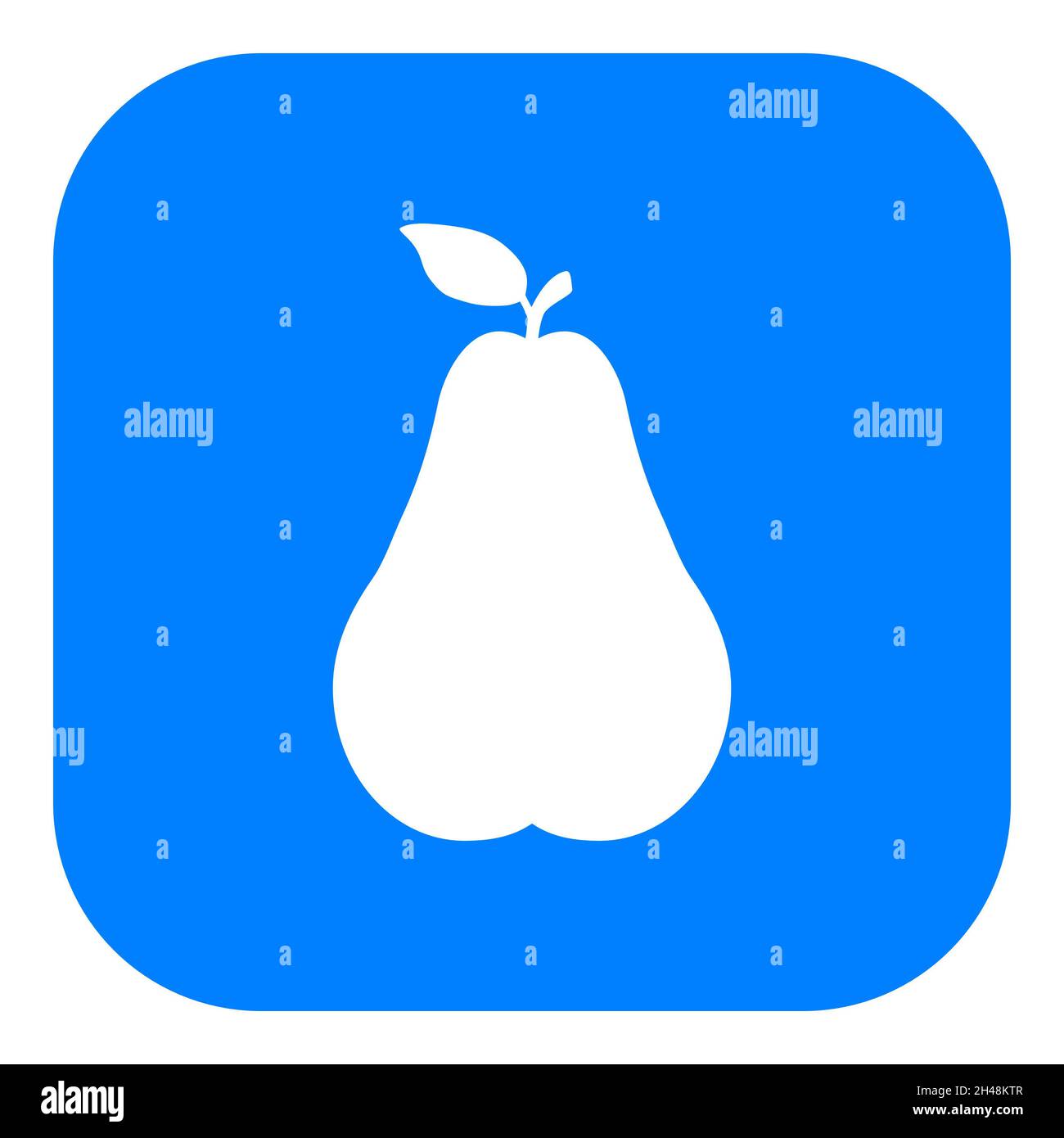Pear icon hi-res stock photography and images - Alamy