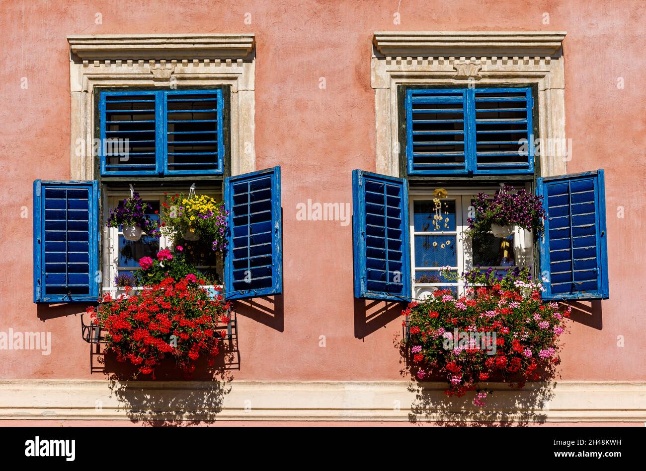 a Window with open Shutter Stock Photo - Alamy