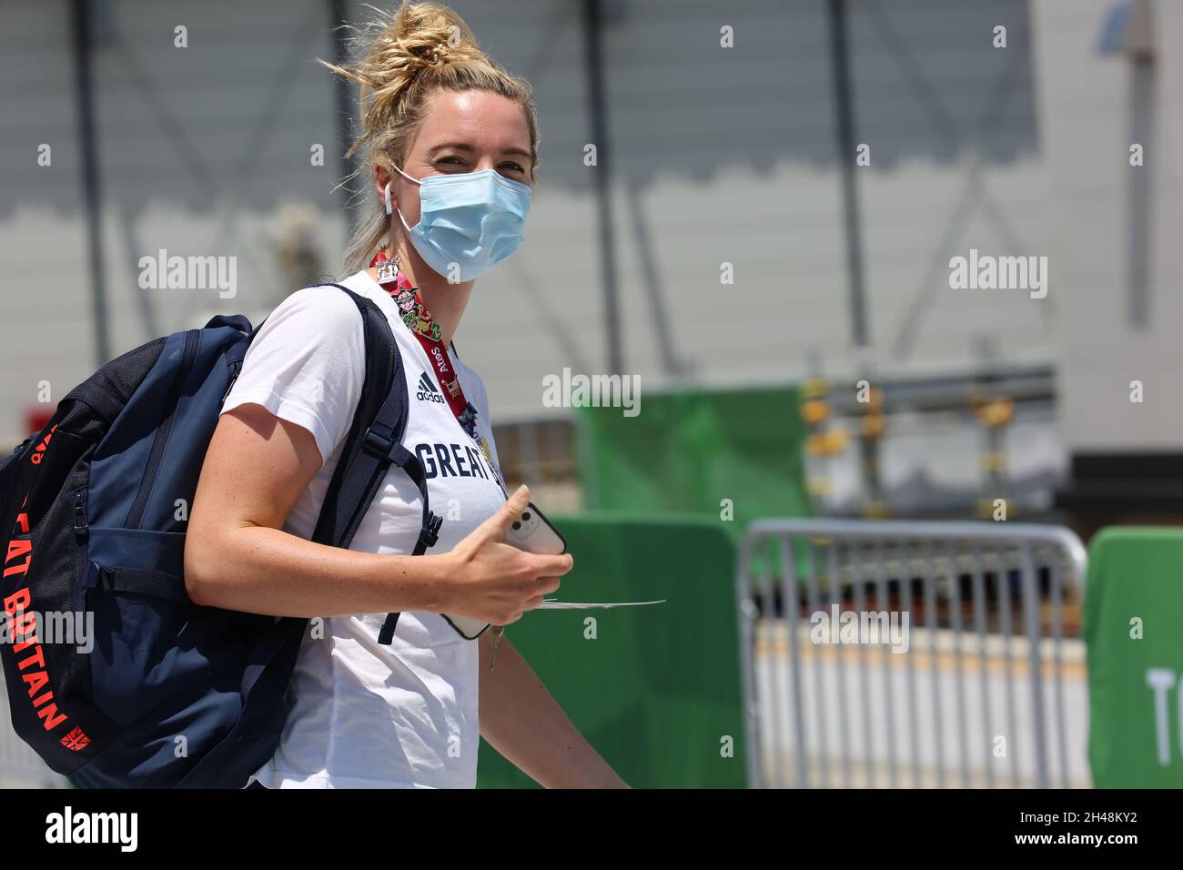 JULY 23rd, 2021 - TOKYO, JAPAN: Chloe BREW of Great Britain at the Sea ...