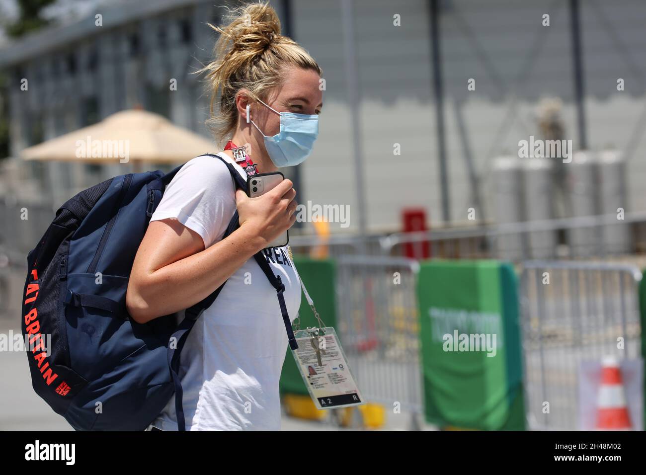 JULY 23rd, 2021 - TOKYO, JAPAN: Chloe BREW of Great Britain at the Sea ...