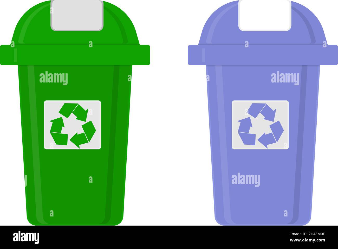 Cartoon dustbin Cut Out Stock Images & Pictures - Alamy