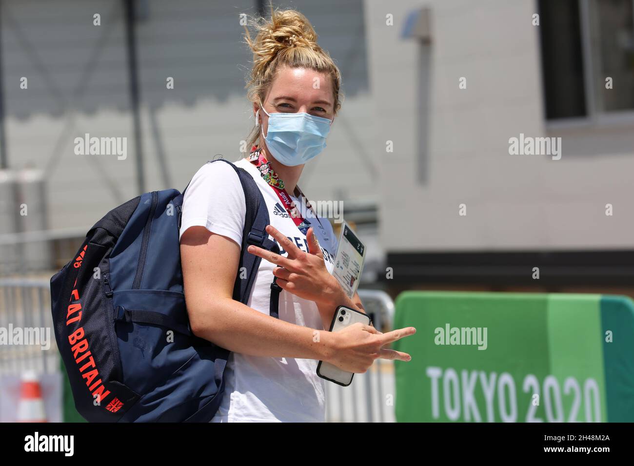 JULY 23rd, 2021 - TOKYO, JAPAN: Chloe BREW of Great Britain at the Sea ...