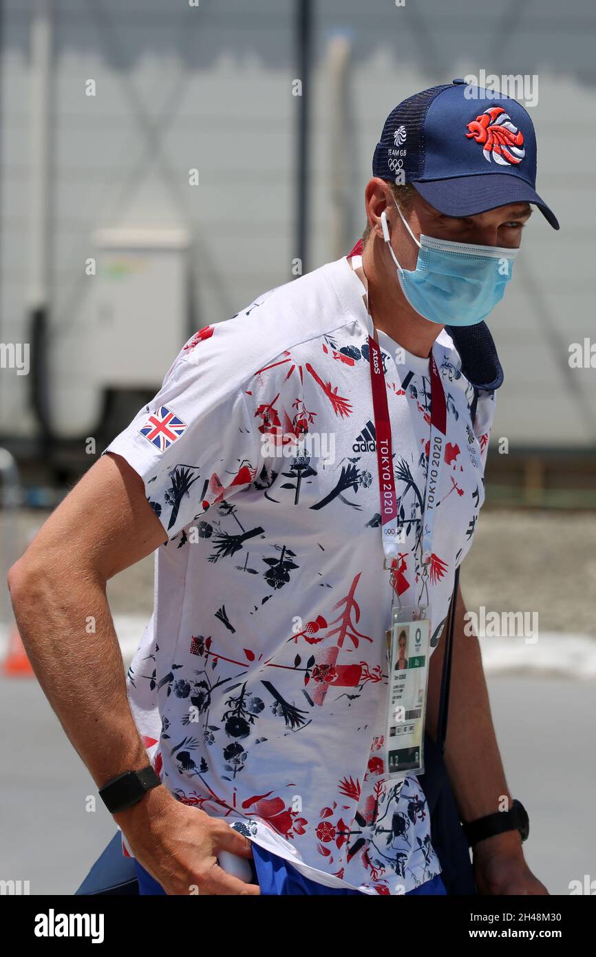 JULY 23rd, 2021 - TOKYO, JAPAN: Tom GEORGE of Great Britain at the Sea ...