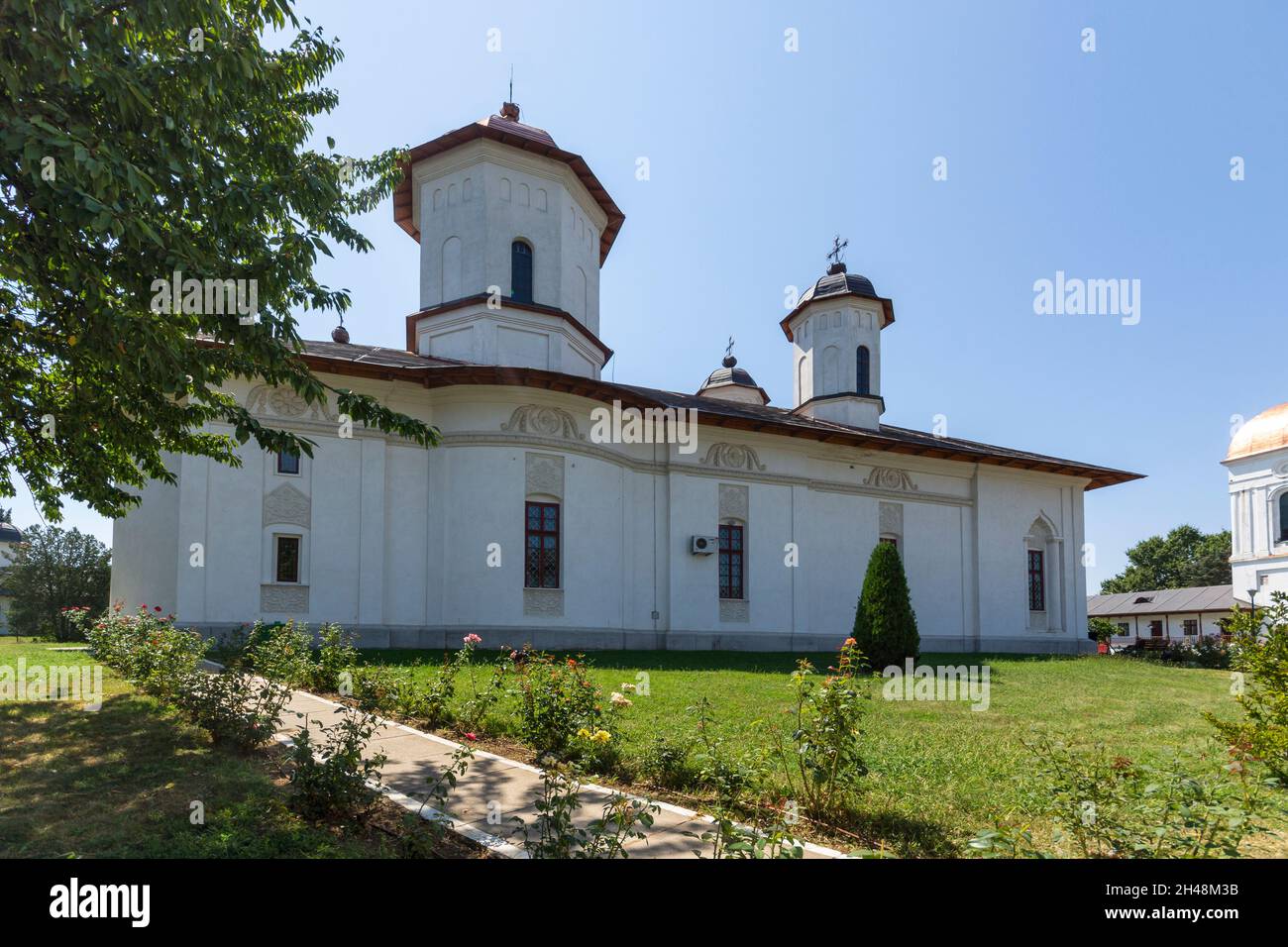 BUCHAREST, ROMANIA - AUGUST 16, 2021: Orthodox Cernica Monastery near ...