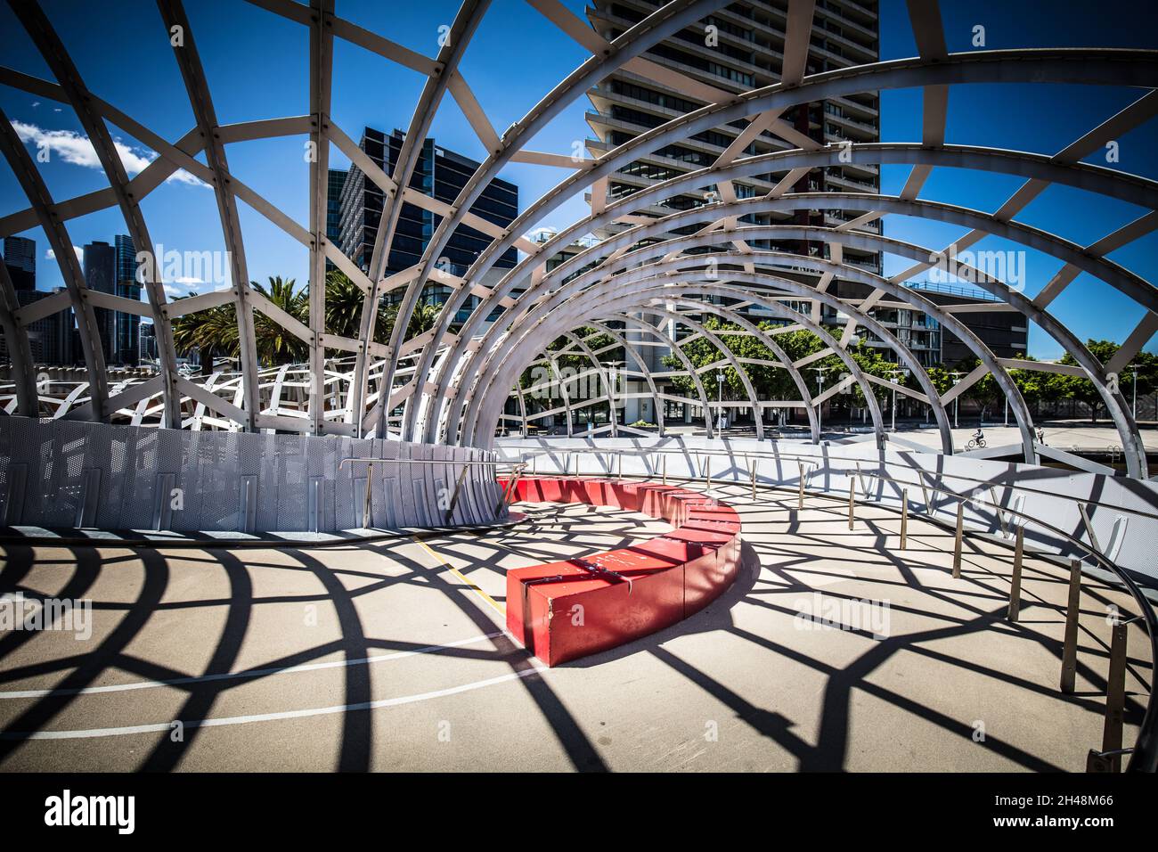 Webb Bridge in Melbourne Australia Stock Photo - Alamy