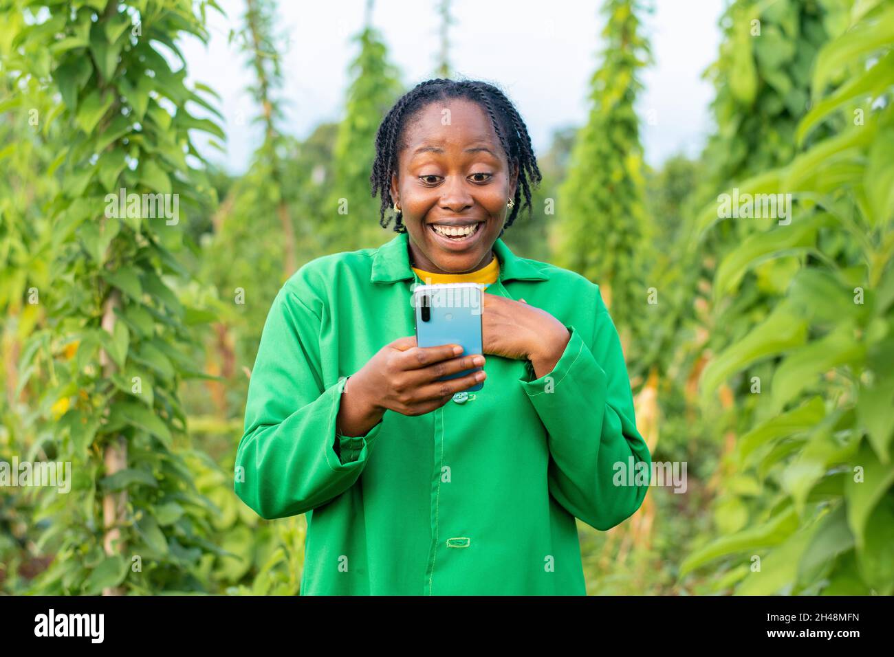 Farming app africa hi-res stock photography and images - Alamy