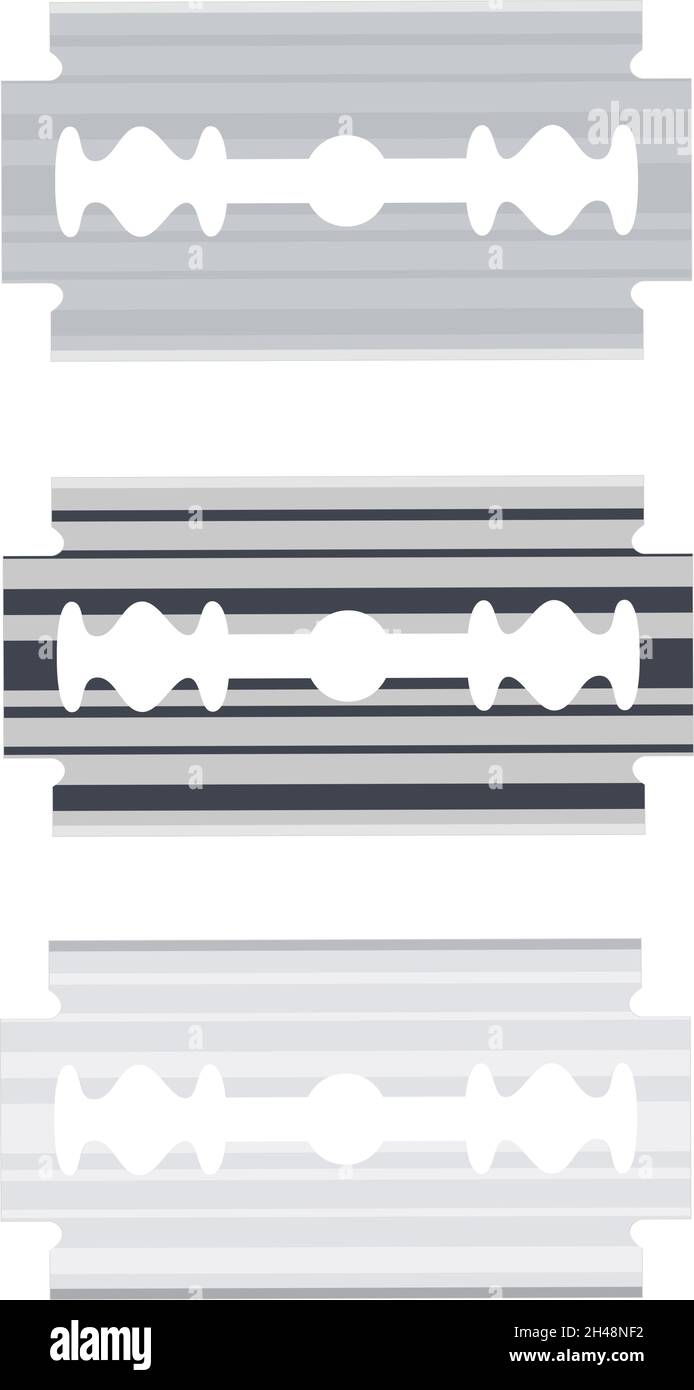 Shaver blades Stock Vector Images - Alamy