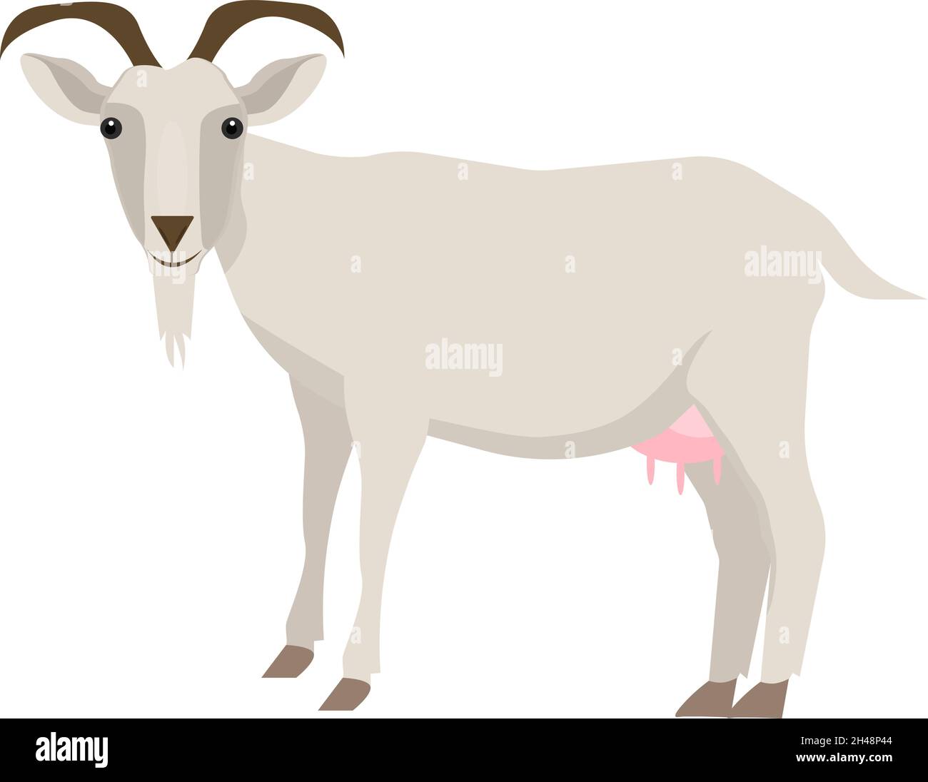 Goat animal Cut Out Stock Images & Pictures - Alamy