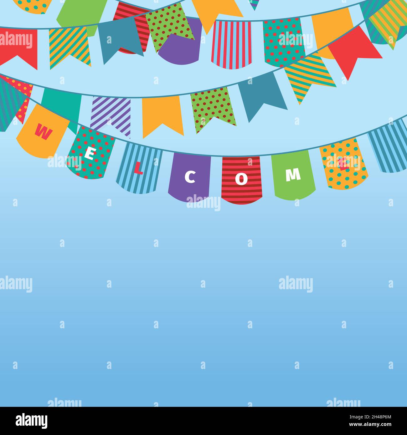 Carnival bunting hi-res stock photography and images - Alamy