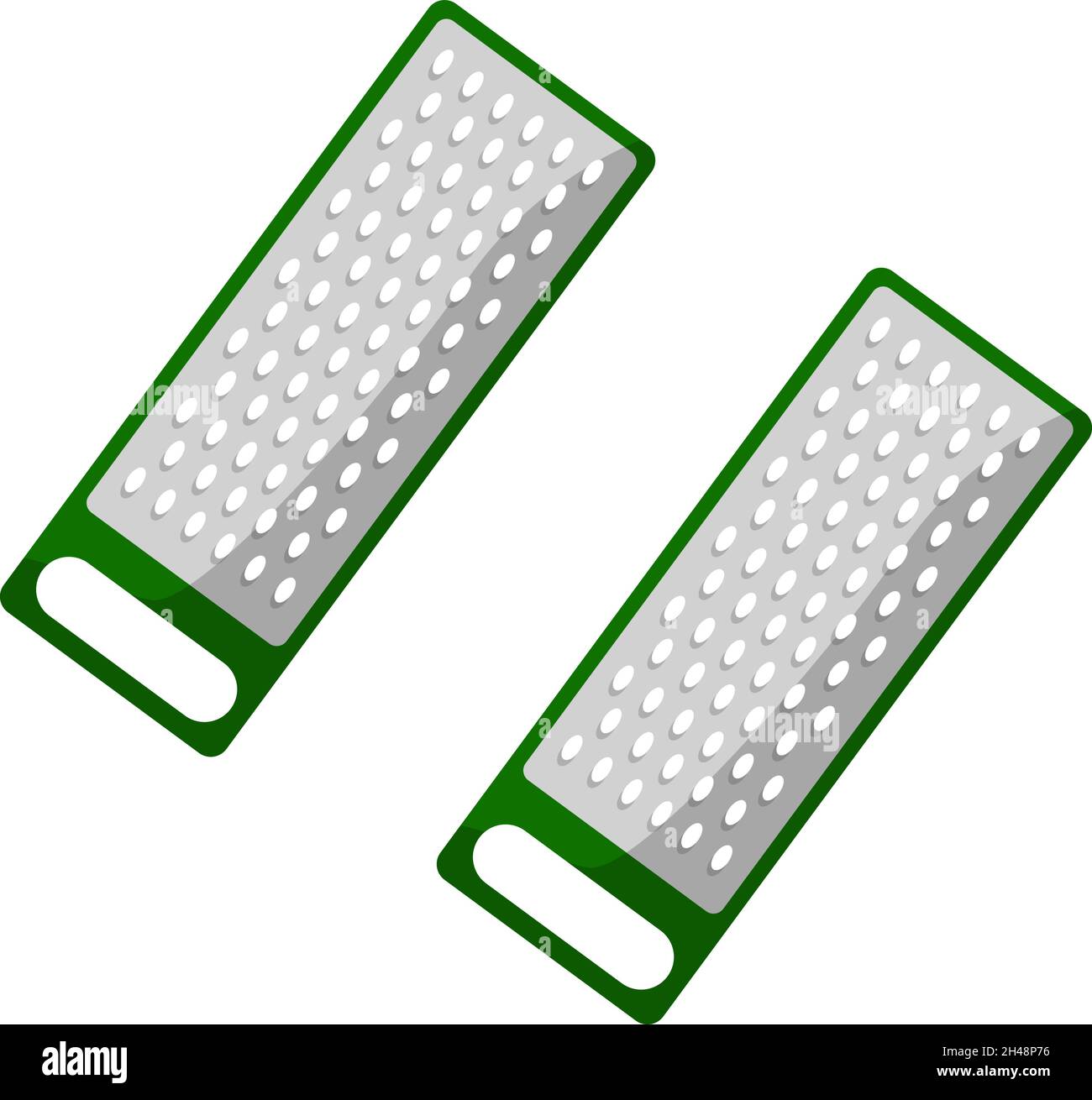 Kitchen grater, illustration, vector on a white background Stock Vector ...