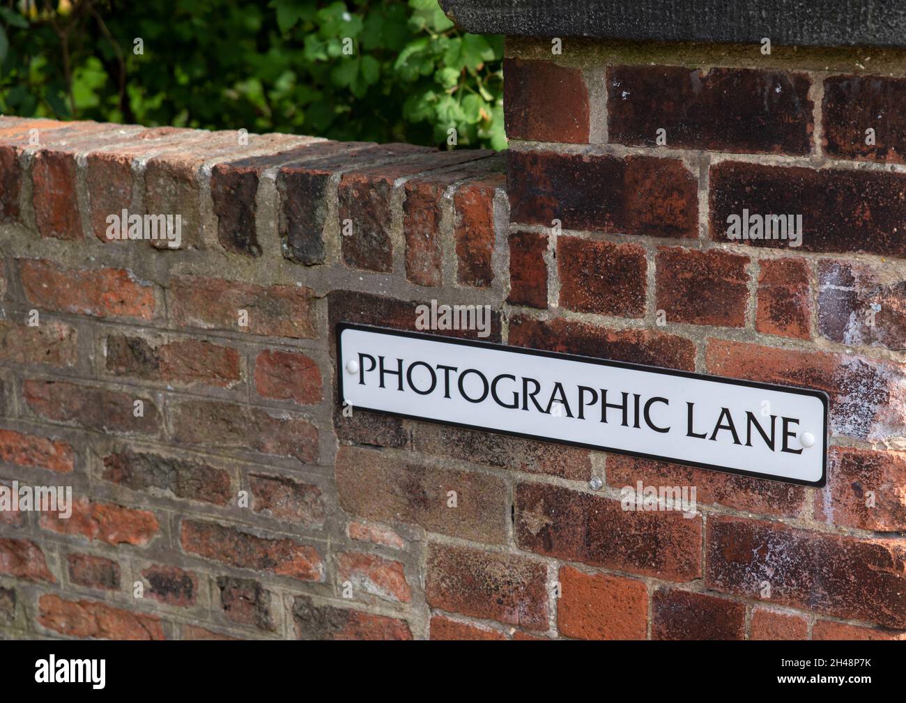 Blank street name sign hi-res stock photography and images - Alamy