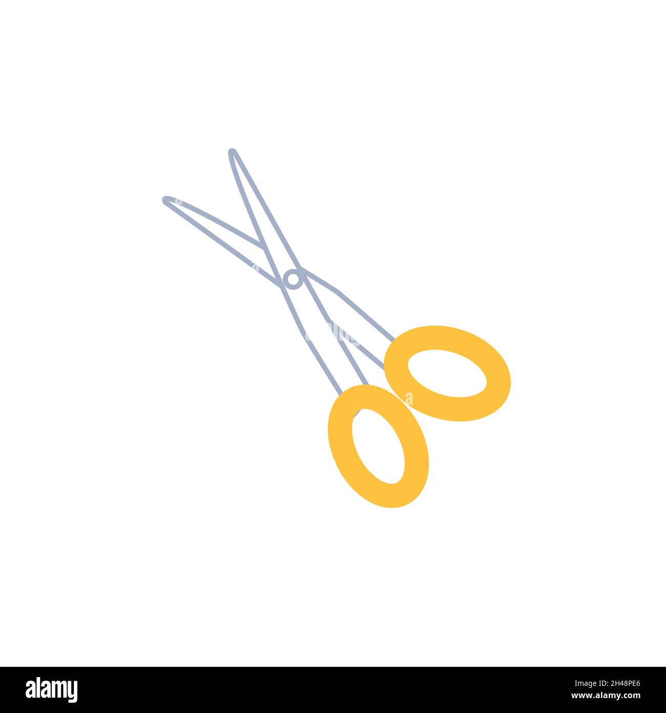 Flat cartoon scissors,tools and instruments equipment vector ...