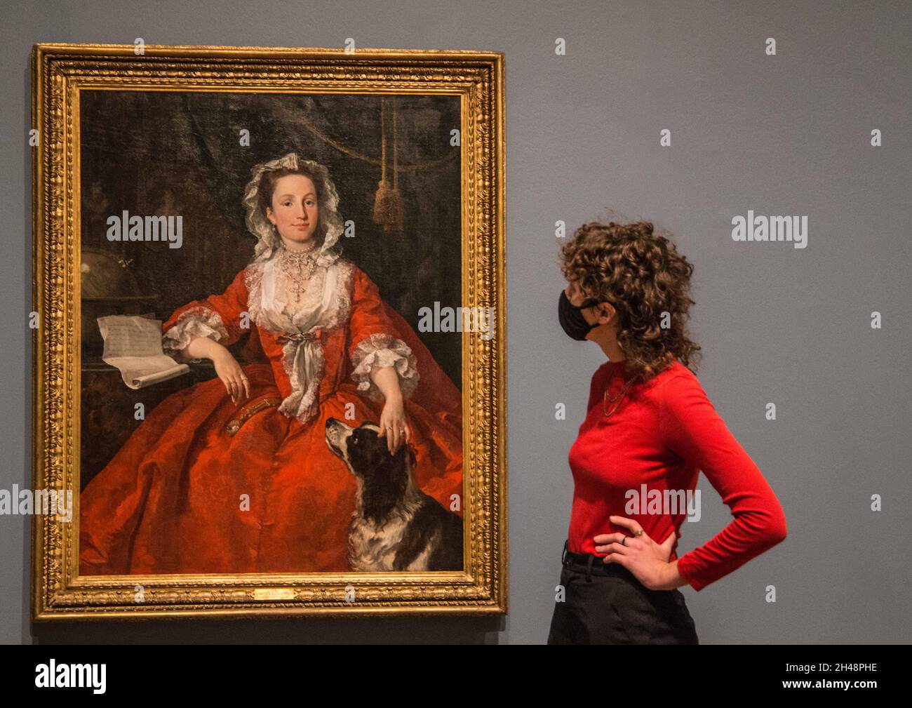 London UK 1 November 2021 This large-scale portrait of Miss Mary ...