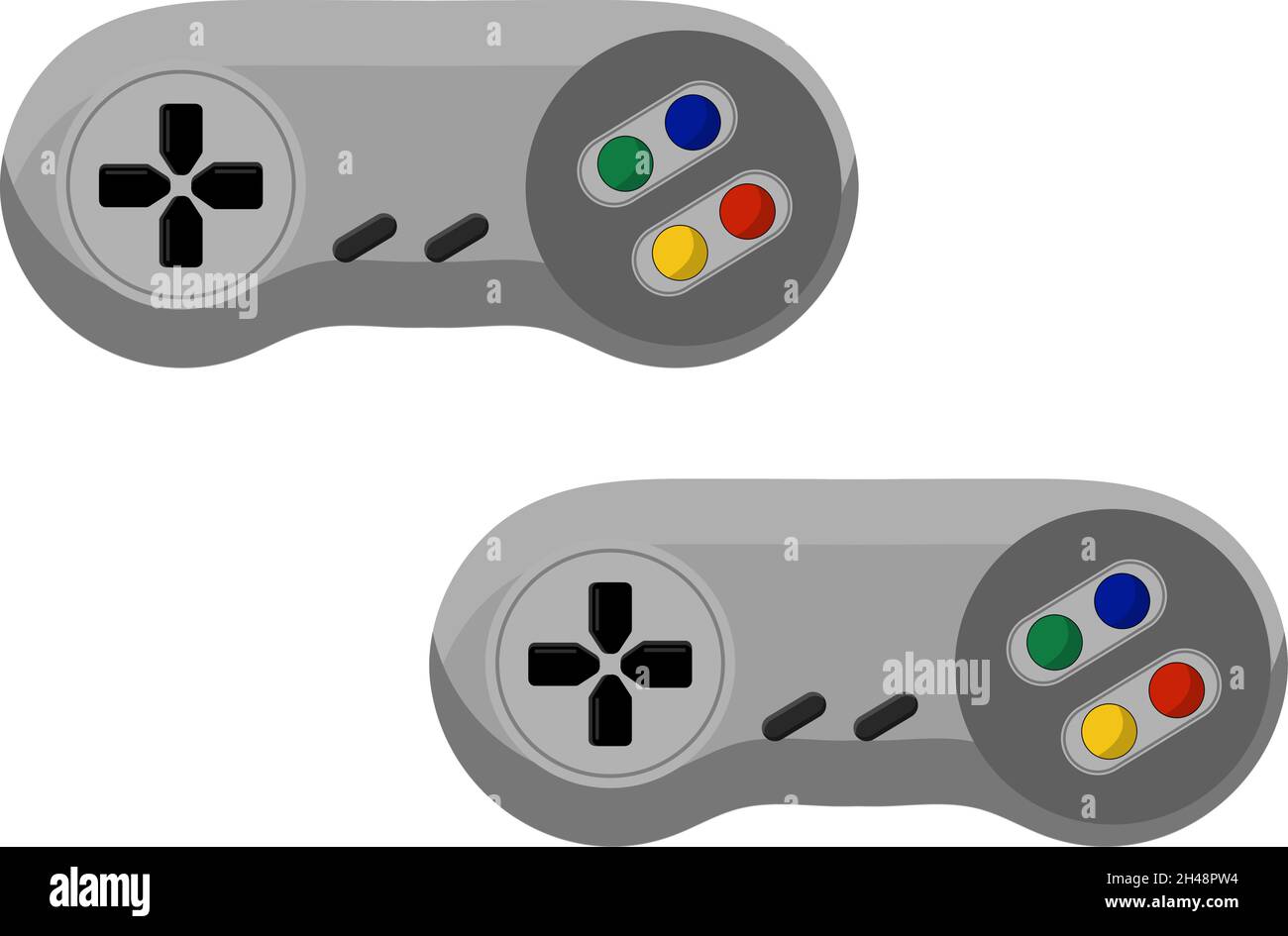 Game controller gamepad on Stock Vector Images - Alamy