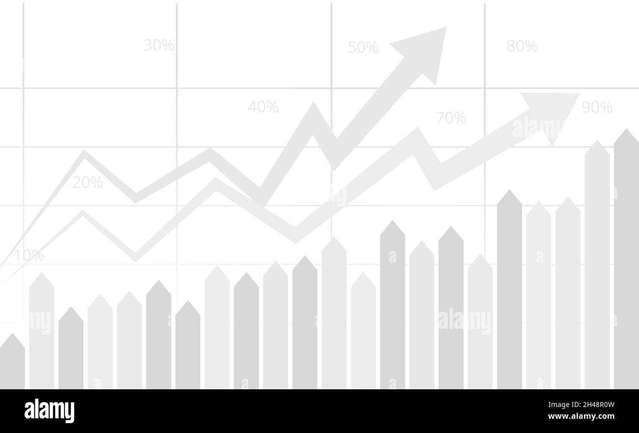 Abstract financial chart. Banking background, profit diagram ...