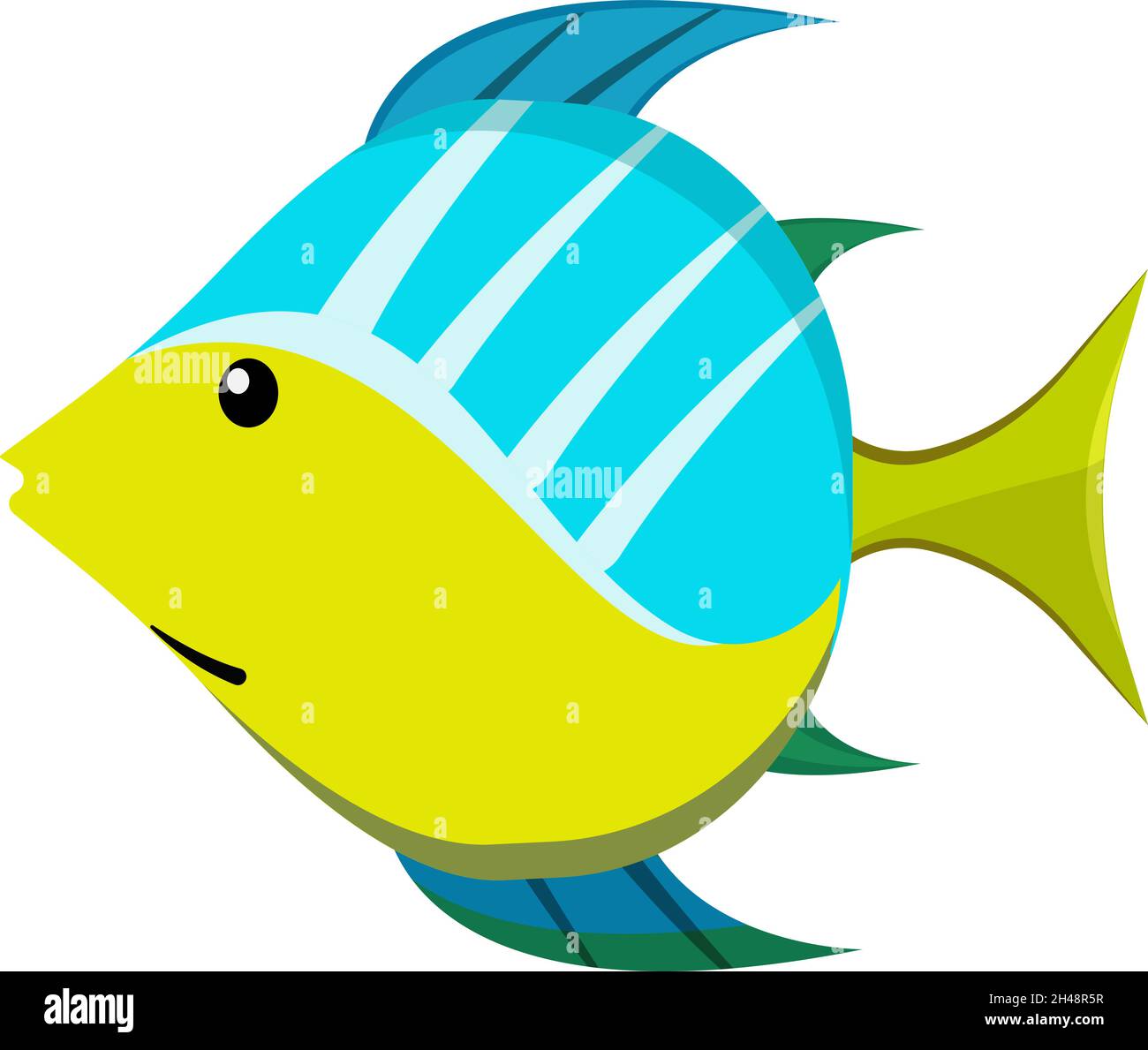 Sea fish on market Stock Vector Images - Alamy