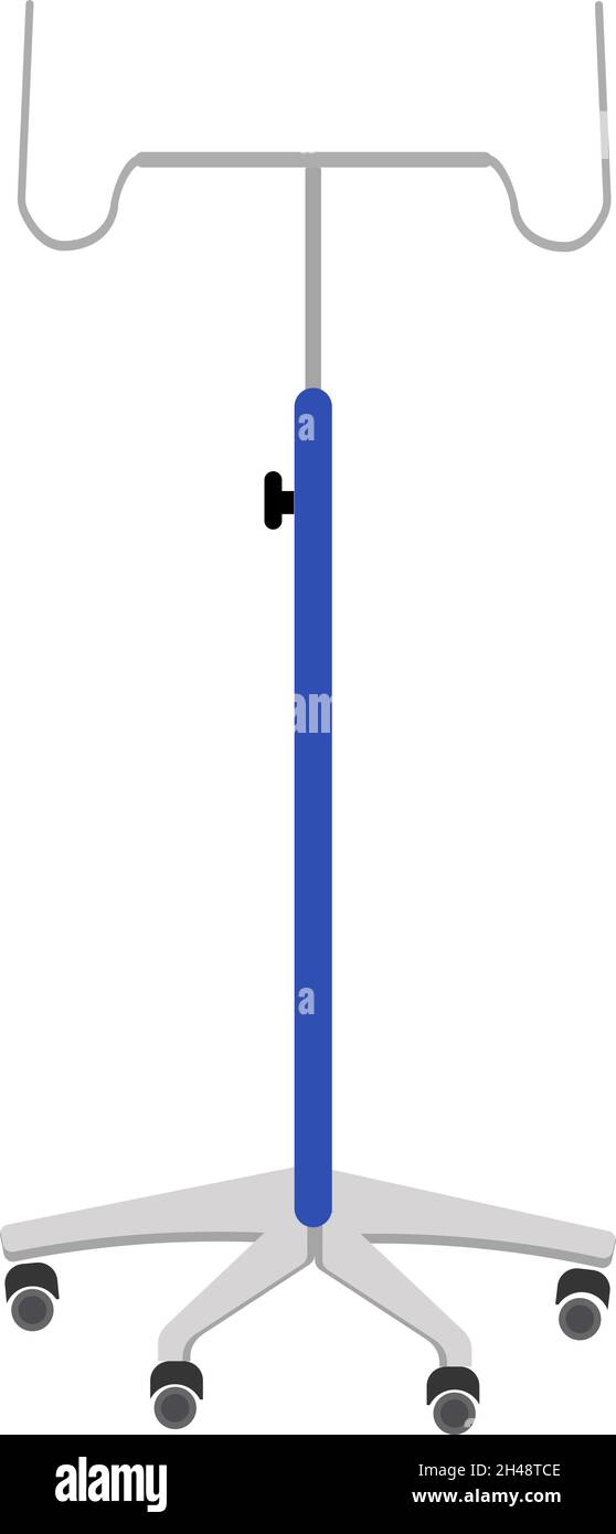 IV drip, illustration, vector on a white background Stock Vector Image ...