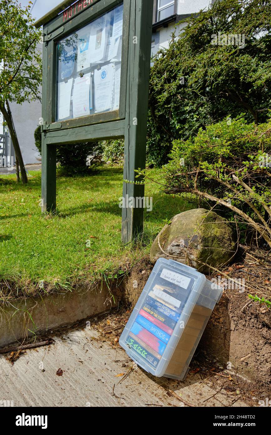 Village notice board post box hi-res stock photography and images - Alamy