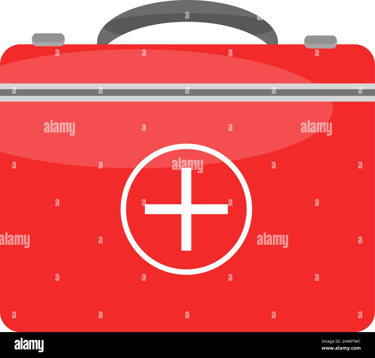 First aid, illustration, vector on a white background Stock Vector ...