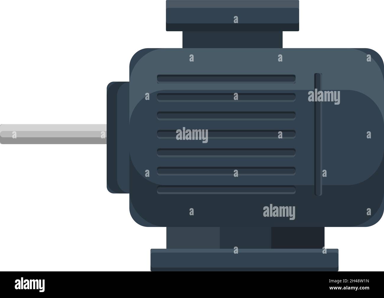 Induction motor parts Stock Vector Images - Alamy