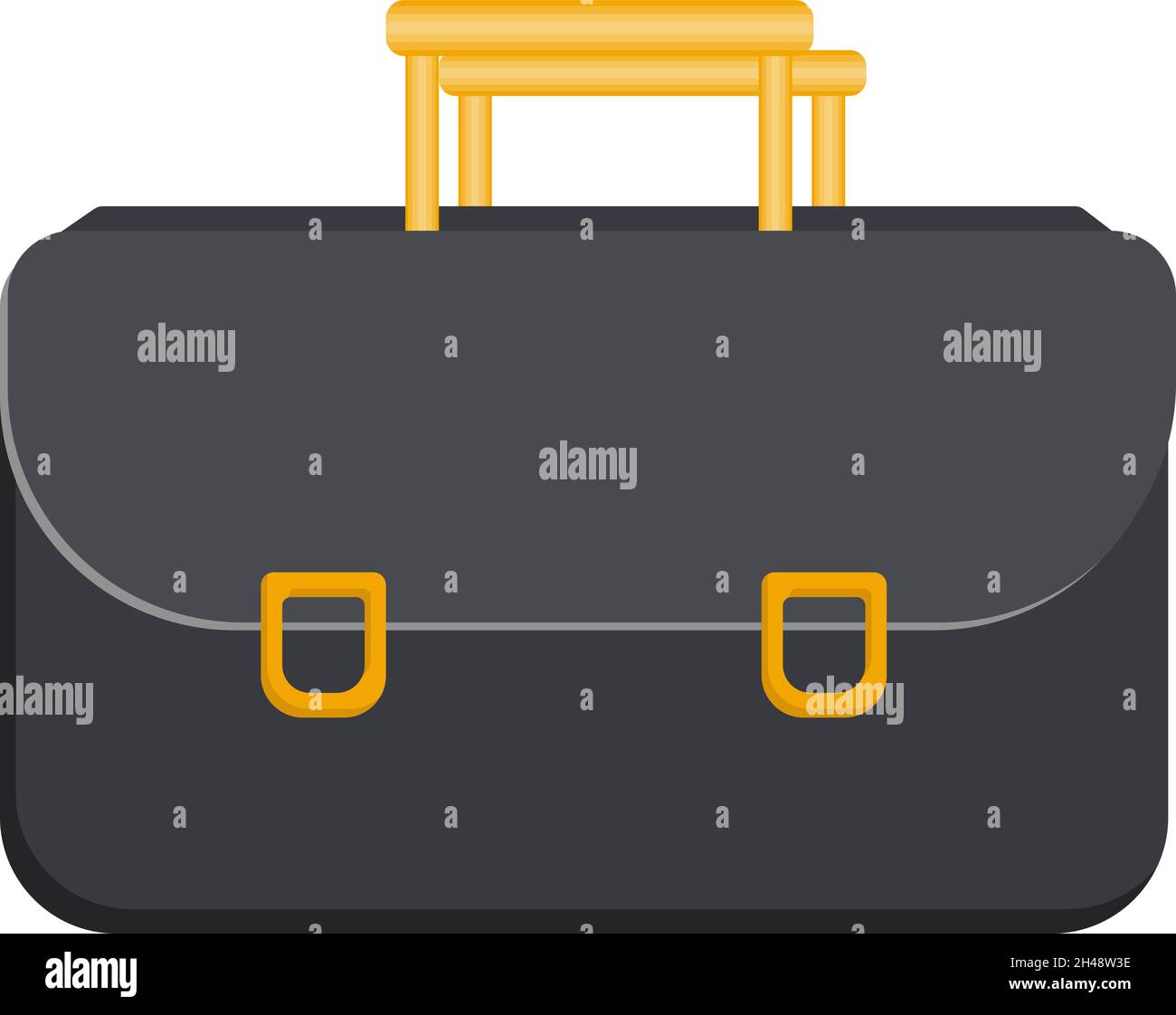 Bag on black background Stock Vector Images - Alamy