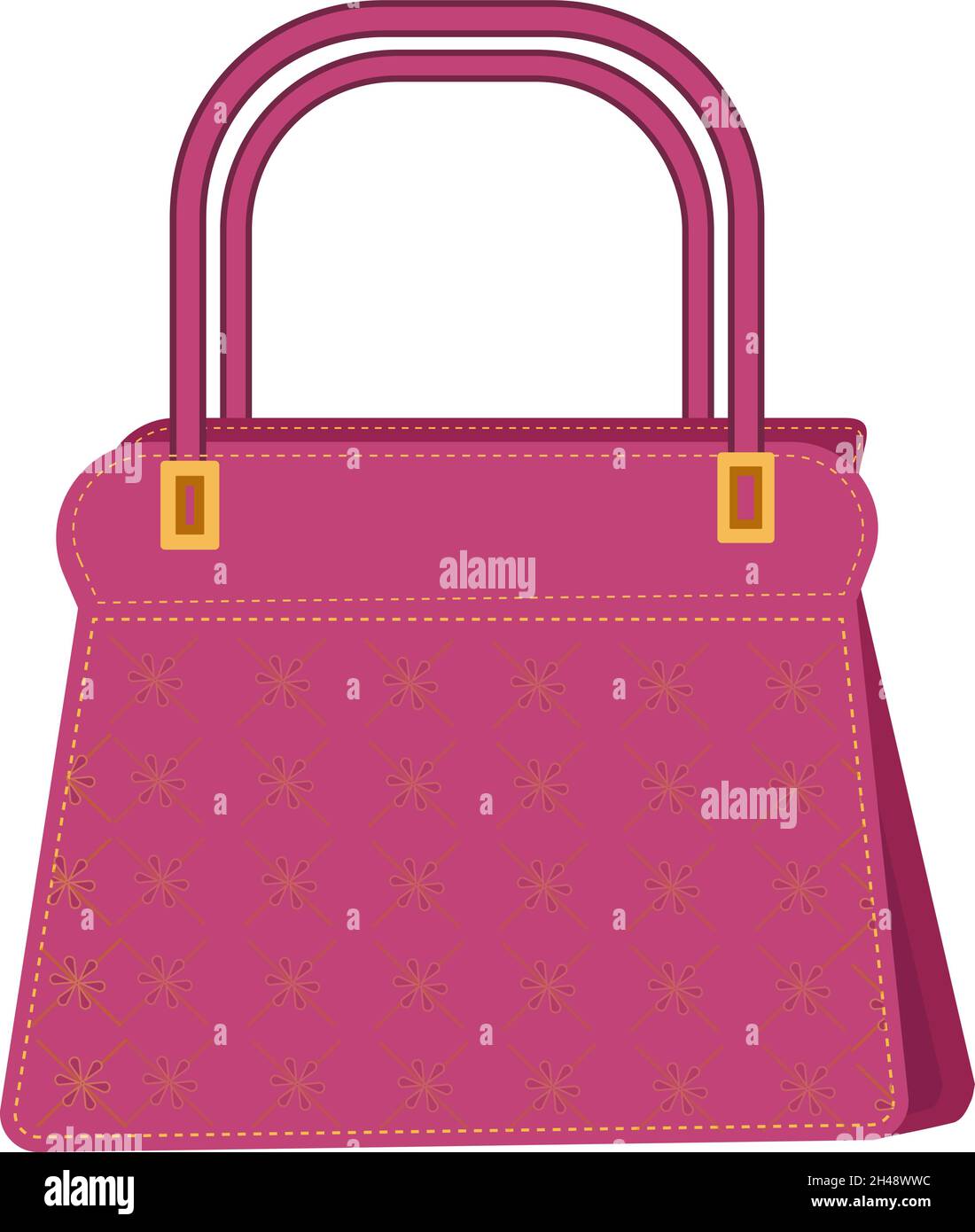 Hand bag model Stock Vector Images - Alamy