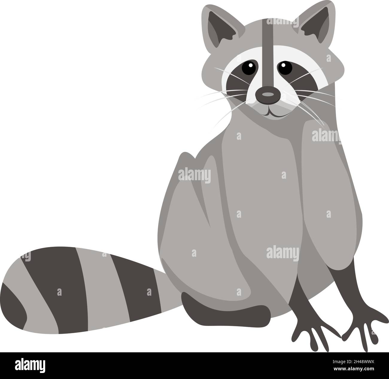 Cartoon racoon Cut Out Stock Images & Pictures - Alamy