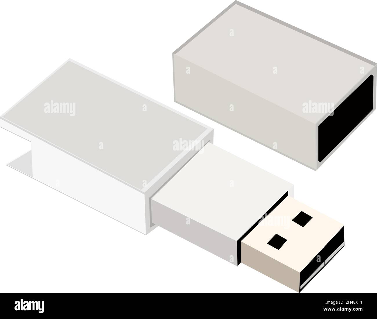 Usb stick vector vectors hi-res stock photography and images - Alamy