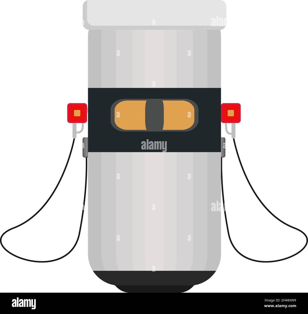 Petrol machine, illustration, vector on a white background Stock Vector ...