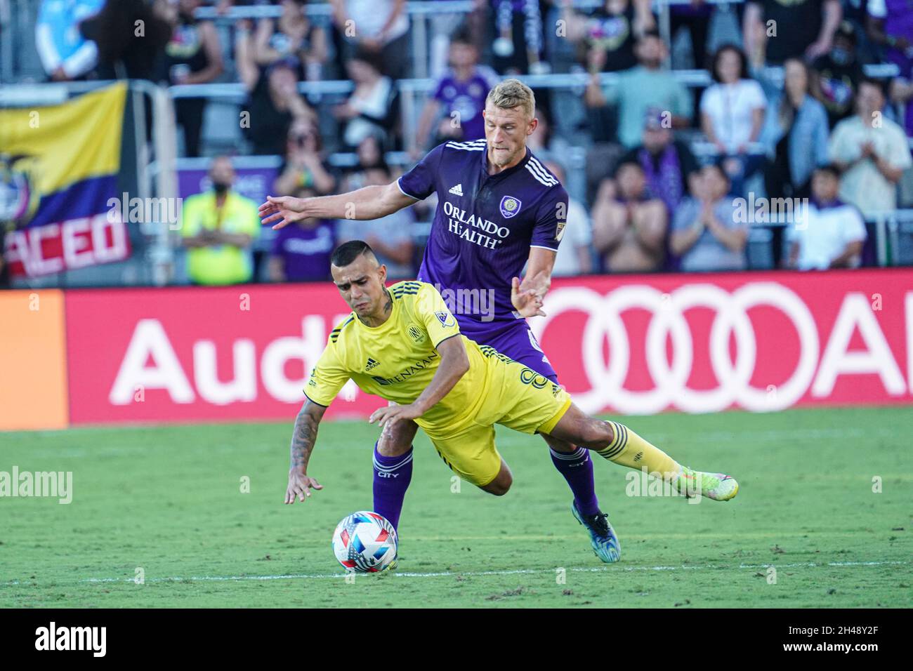 Orlando, Florida, USA, October 31, 2021, Nashville SC player Randal ...