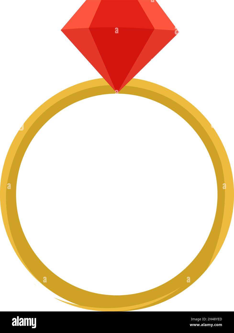 Photo of engagement ring Stock Vector Images - Alamy