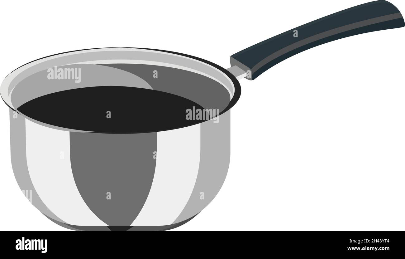 Pan white sauce Stock Vector Images - Alamy