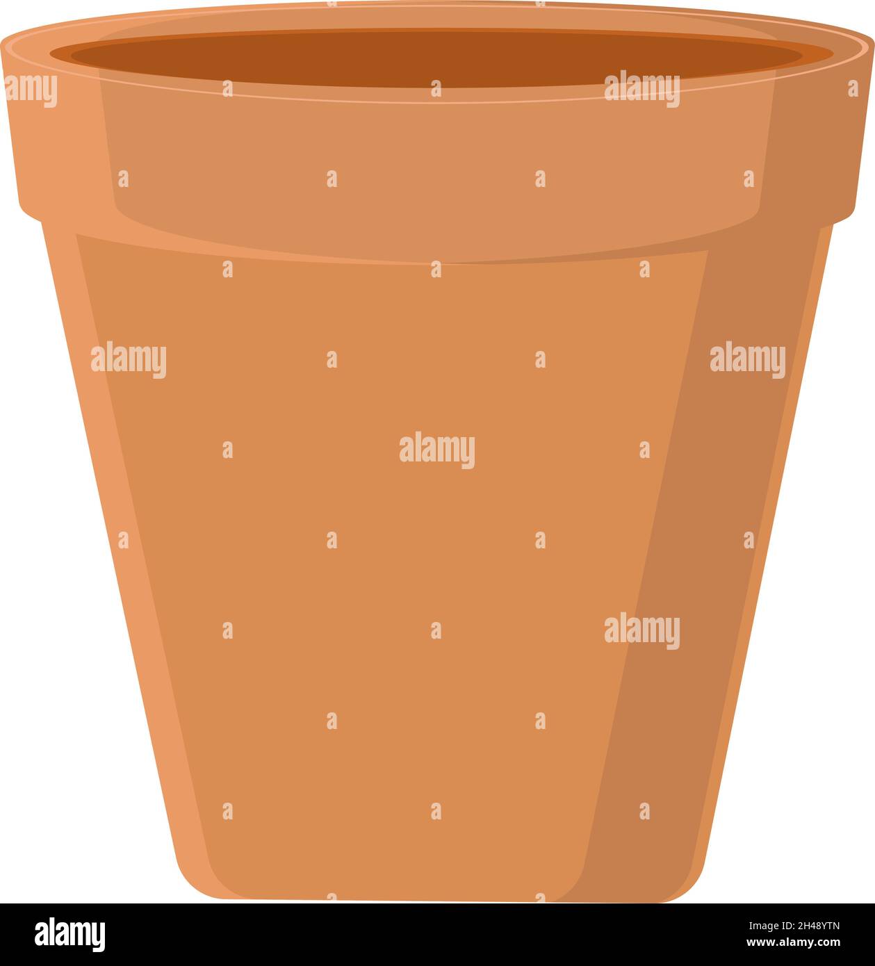 Empty plant Stock Vector Images - Alamy