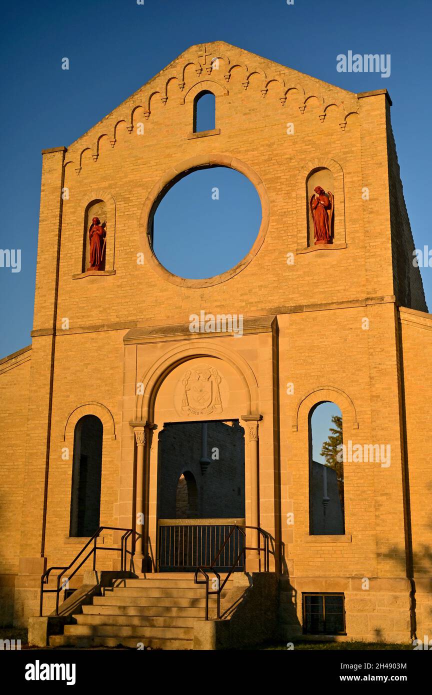 Trappist Monastery Provincial Heritage Park in Winnipeg, Canada Stock ...