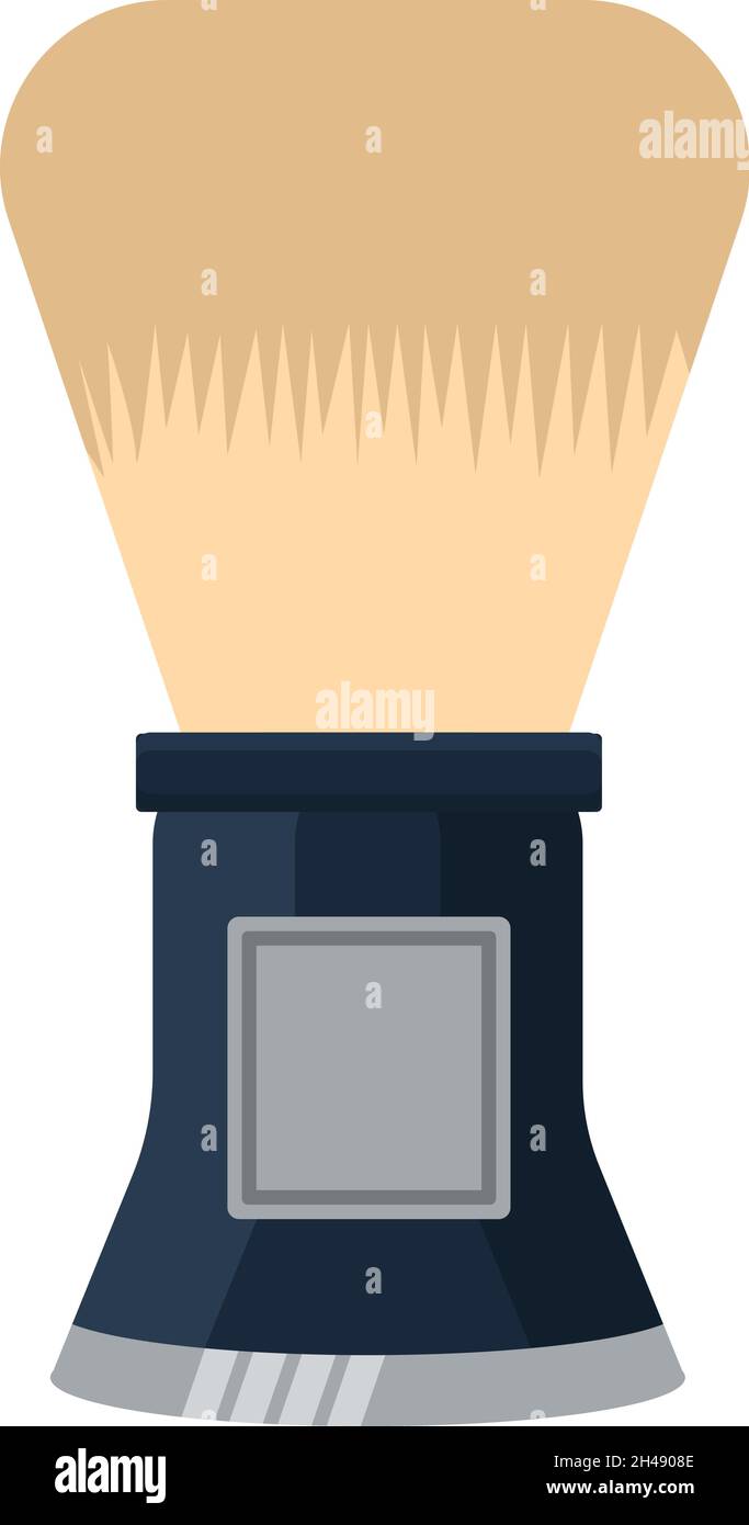 Shaving brush icon black Cut Out Stock Images & Pictures - Alamy