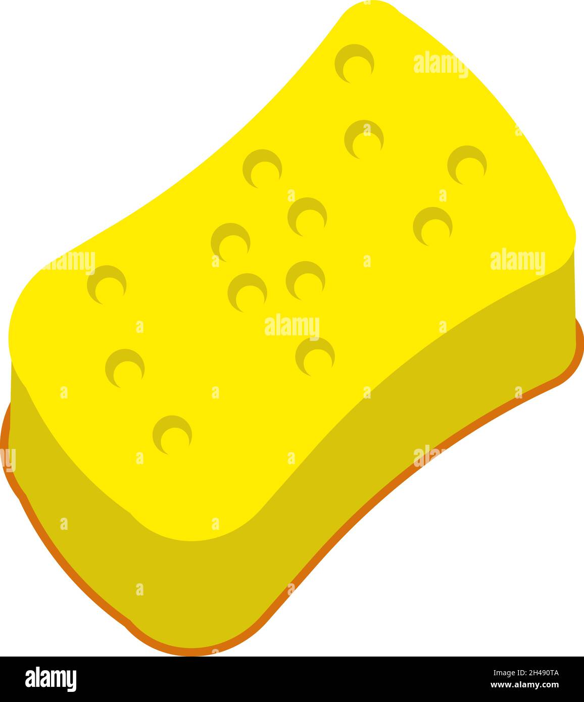 Sponge for dishes Stock Vector Images - Alamy