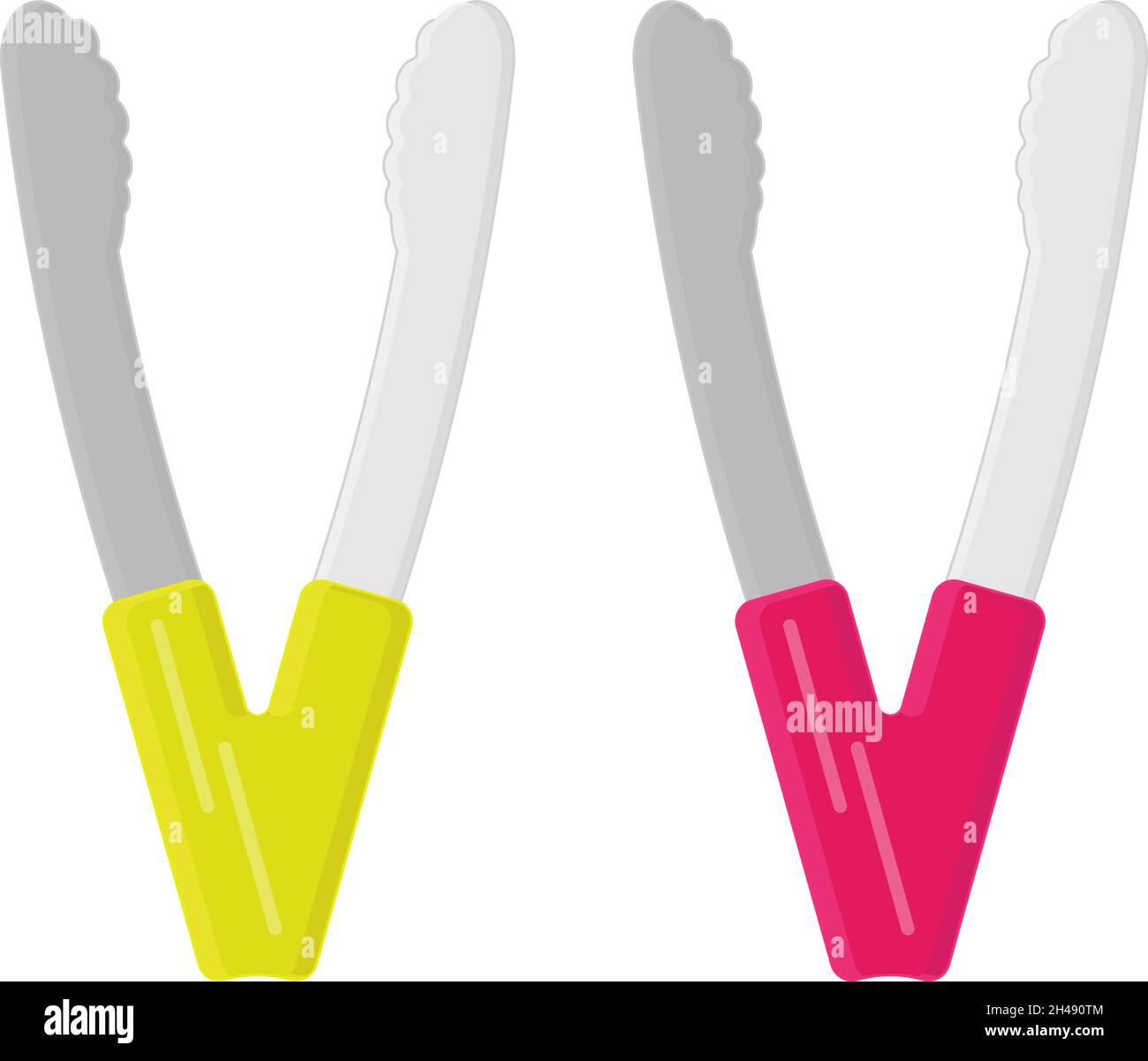 Tongs work tool Stock Vector Images - Alamy