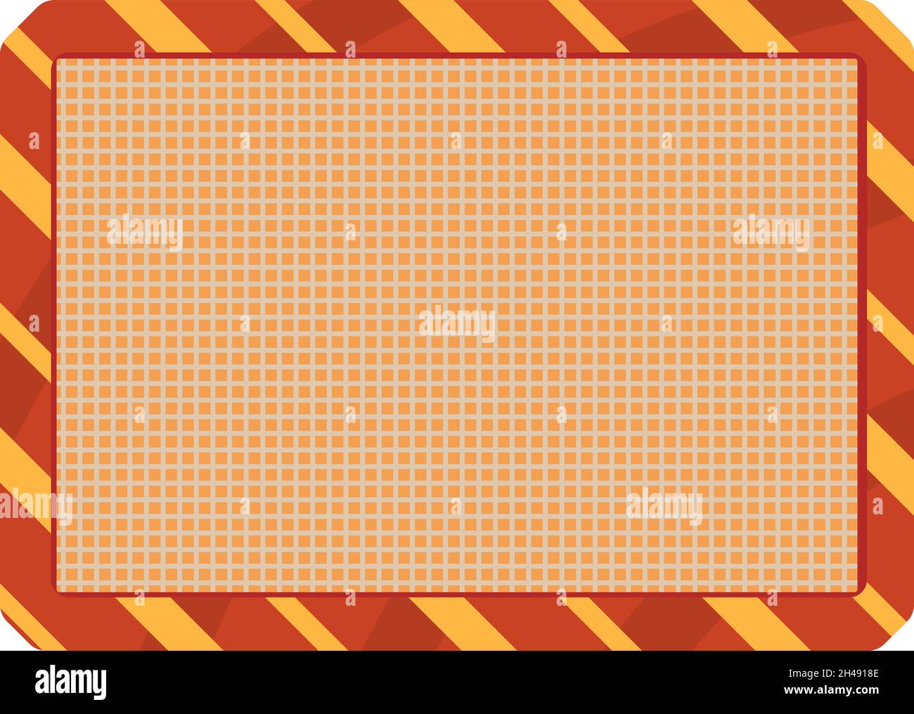 Square sieve, illustration, vector on a white background Stock Vector ...